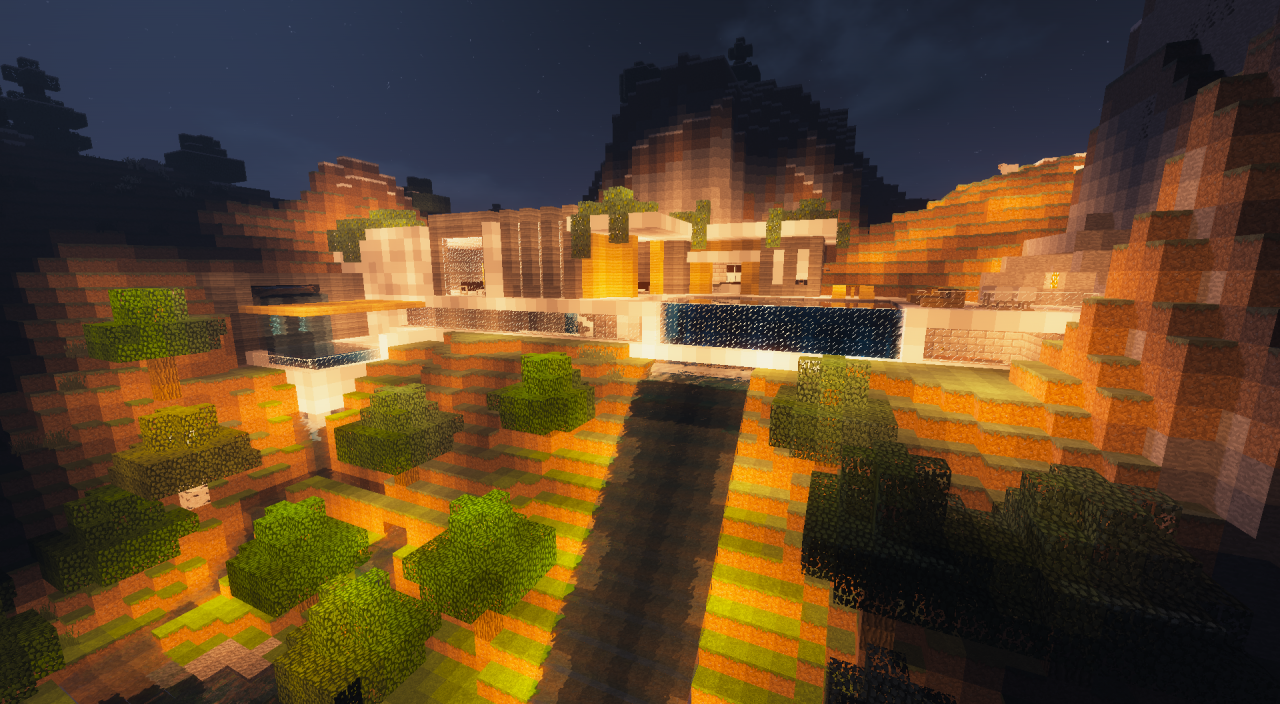 Modern House Minecraft Map