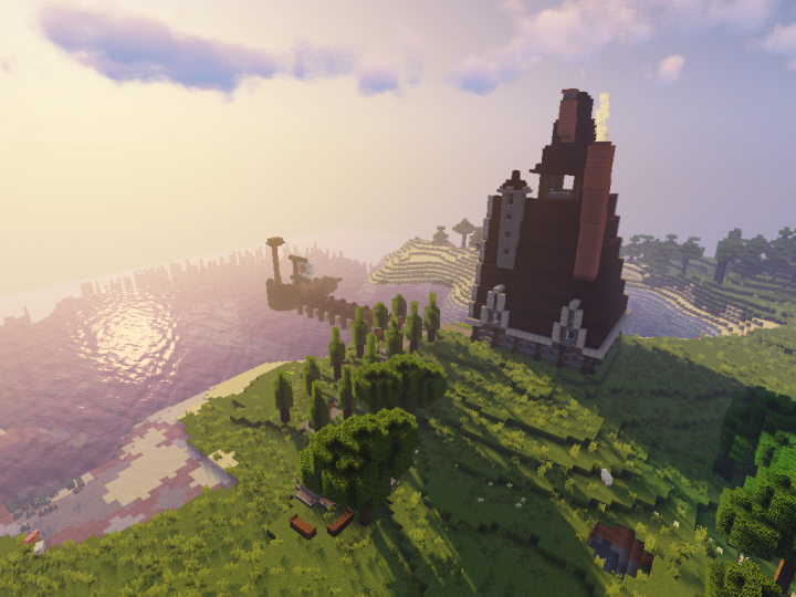 medieval paradise Minecraft Map