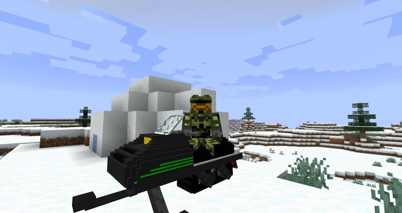 Snowmobiles Datapack for Minecraft Minecraft Data Pack