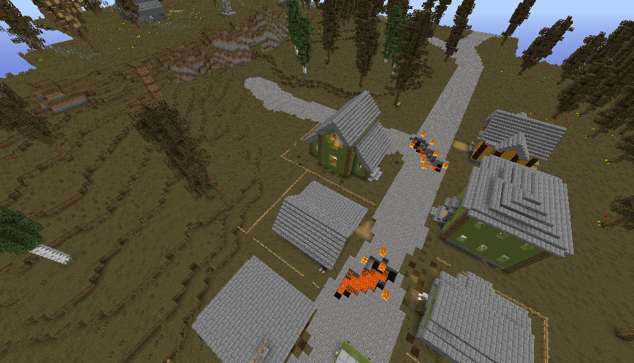 Died city Minecraft Map