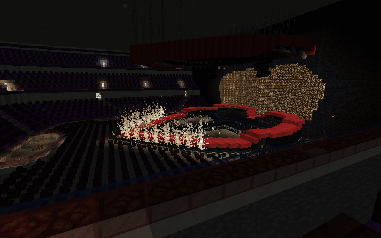P!nk's Beautiful Trauma World Tour Stage! (Redstone Working) Minecraft Map