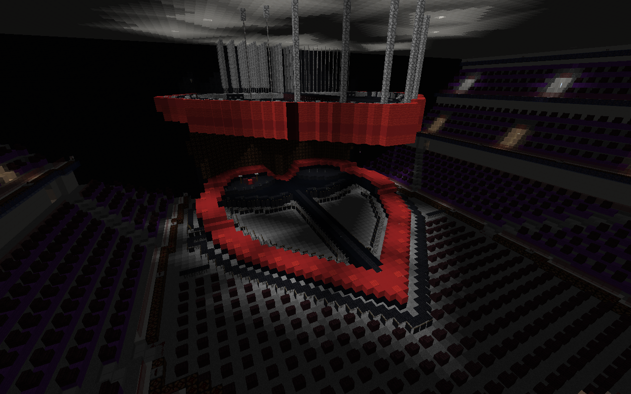 P!nk's Beautiful Trauma World Tour Stage! (Redstone Working) Minecraft Map