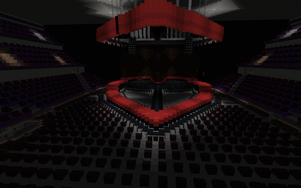 P!nk's Beautiful Trauma World Tour Stage! (Redstone Working) Minecraft Map