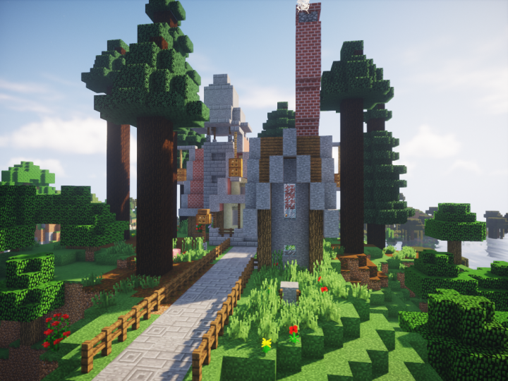 world medieval Minecraft Map