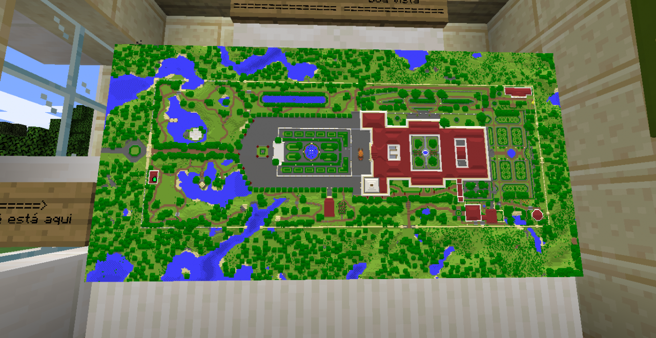 Imperial Palace of São Cristóvão (Brazilian National Museum) Minecraft Map