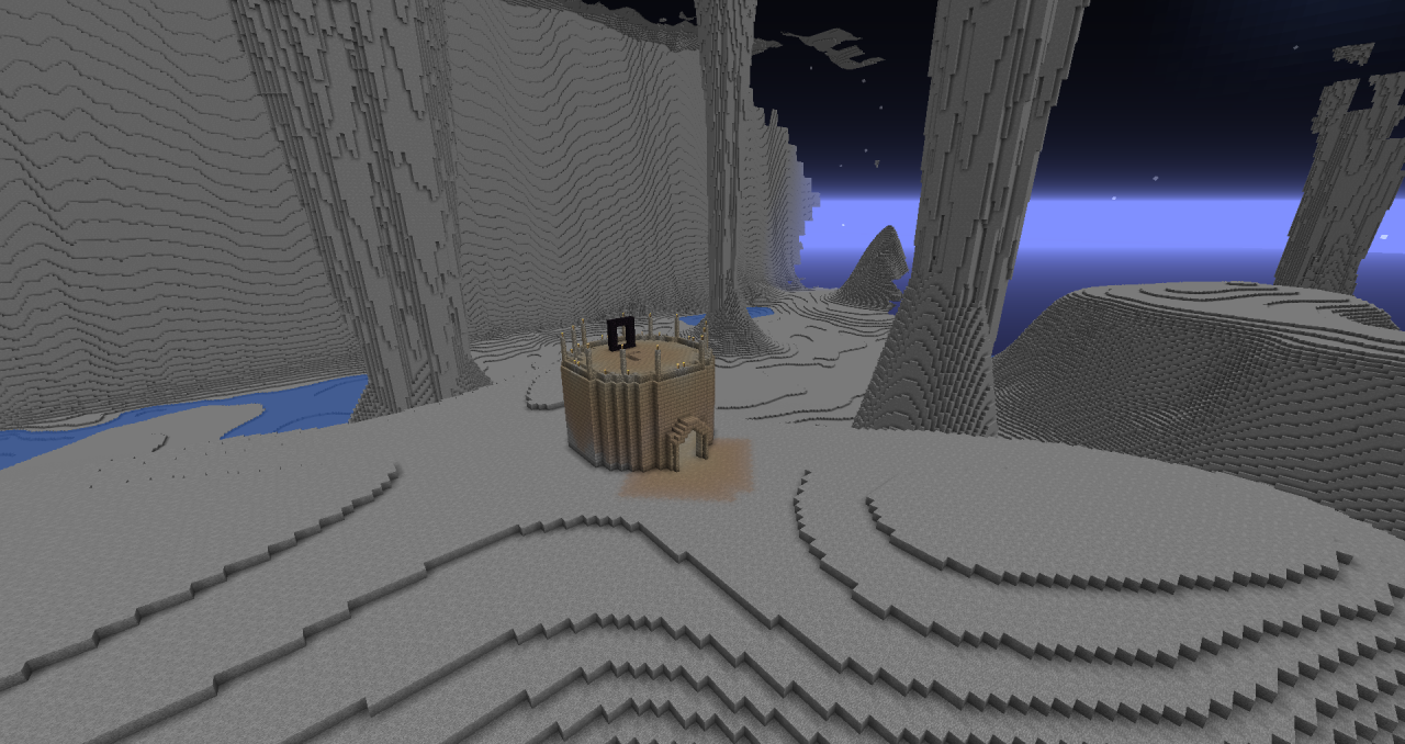 Cavern Survival Minecraft Map