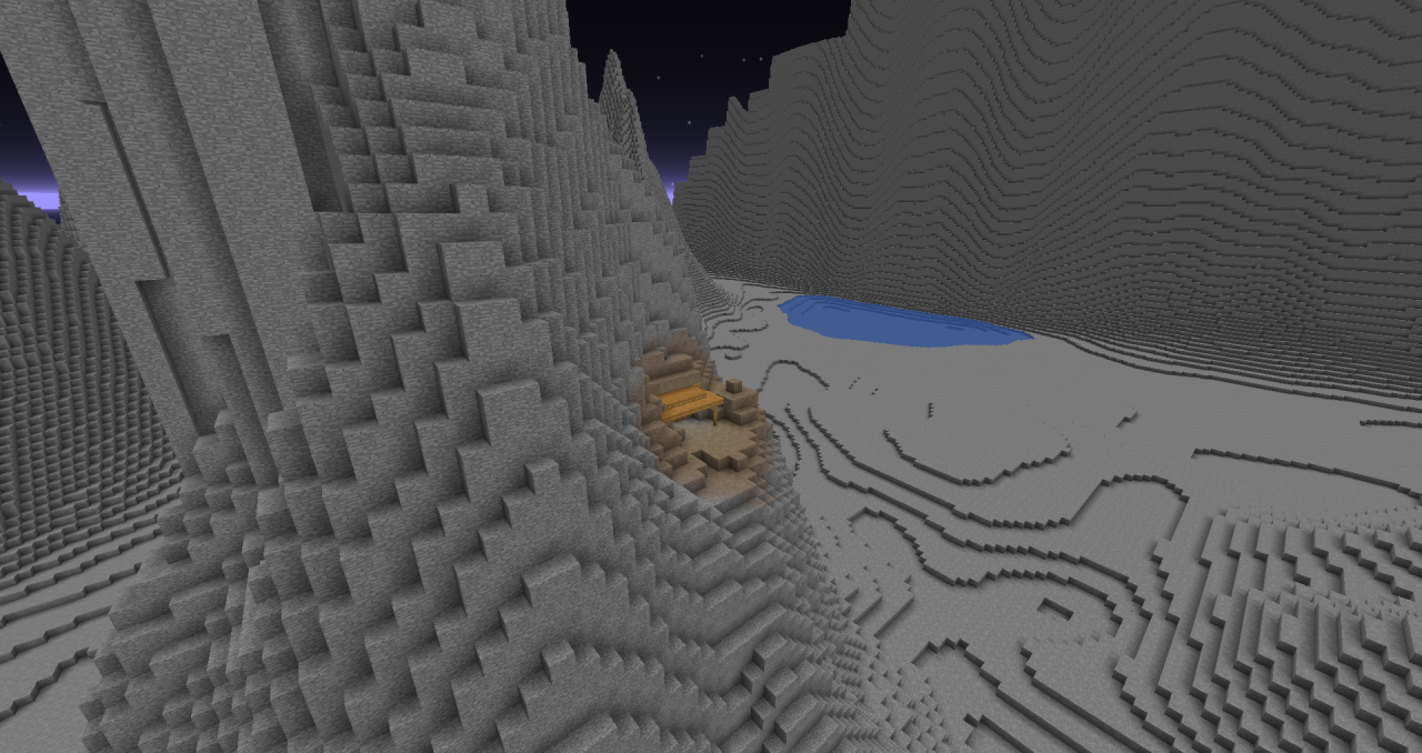 Cavern Survival Minecraft Map