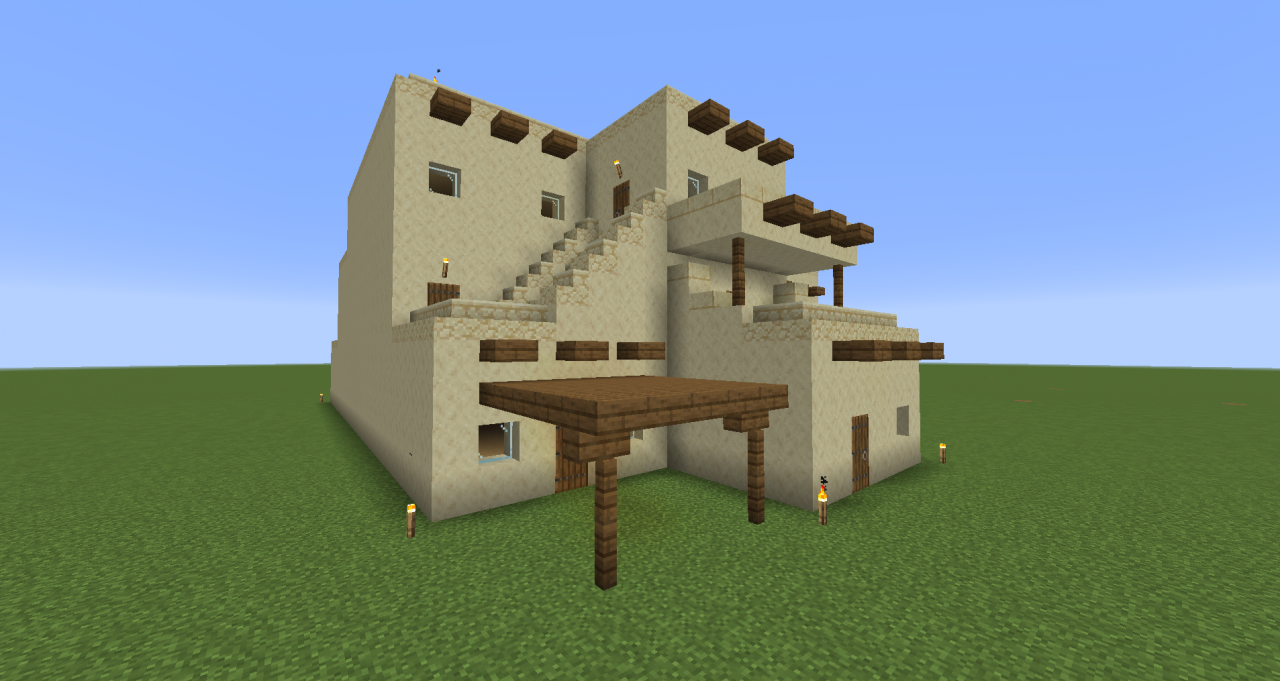 Pueblo Dwelling Minecraft Map