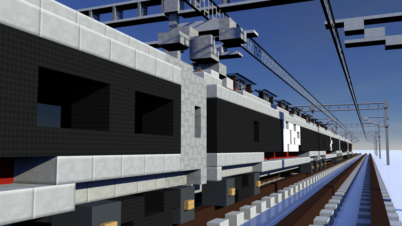 British Rail Class 370 APT-P Minecraft Map