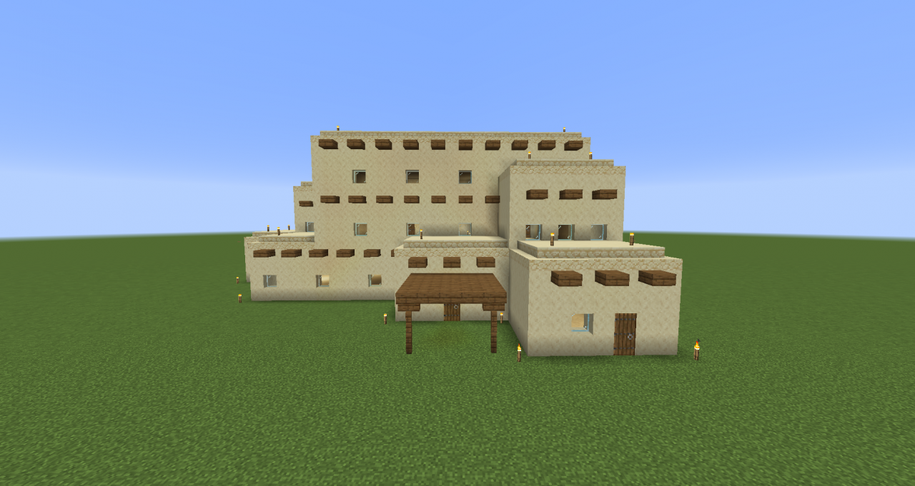 Pueblo Dwelling Minecraft Map