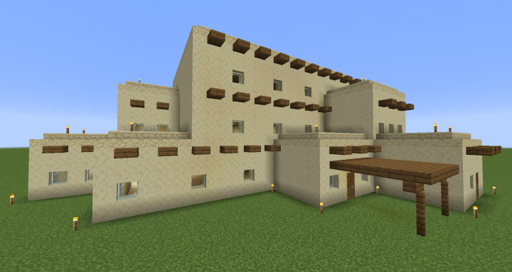 Pueblo Dwelling Minecraft Map