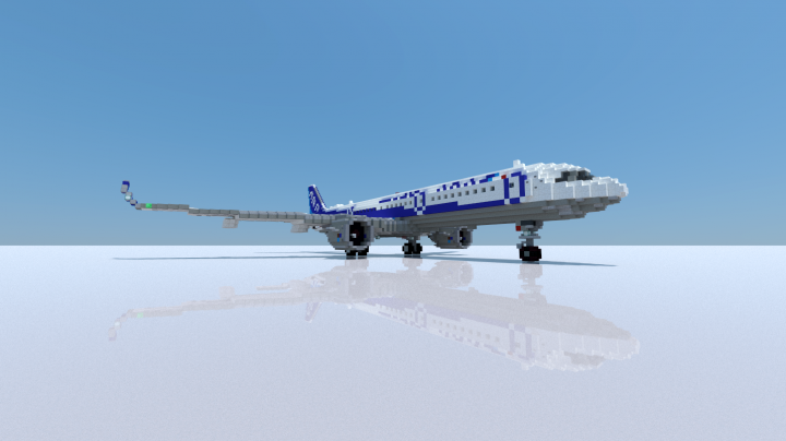 Airbus A321-271N All Nippon Airways [+Download] Minecraft Map