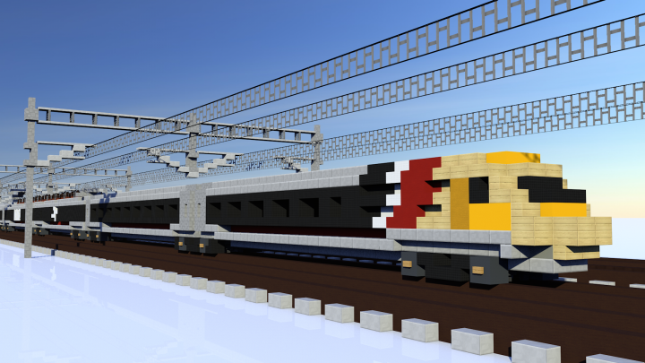 British Rail Class 370 APT-P Minecraft Map