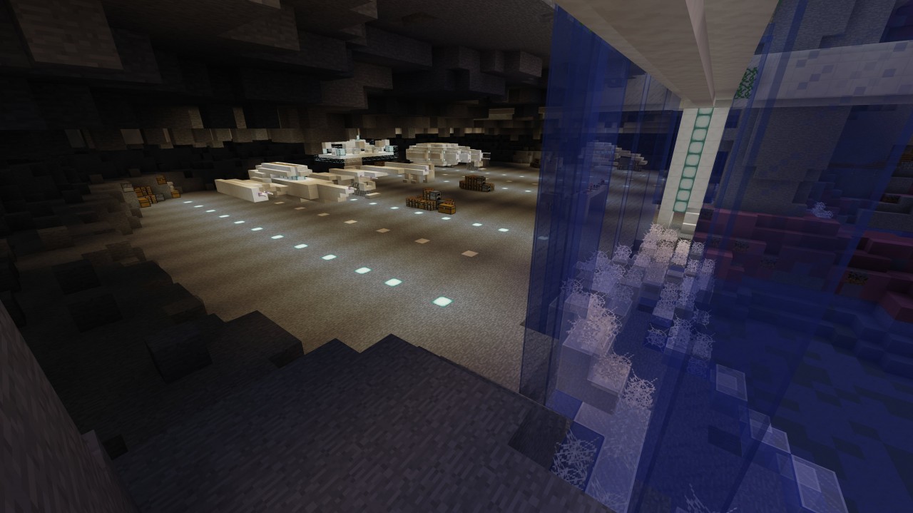 Alien planetary base Minecraft Map