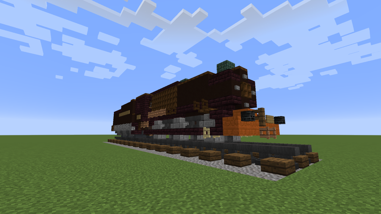 Q1 Class Steam locomotive 1.5:1 scale Minecraft Map