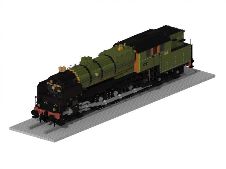 NS 6300 | 5:1 Steam train Minecraft Map