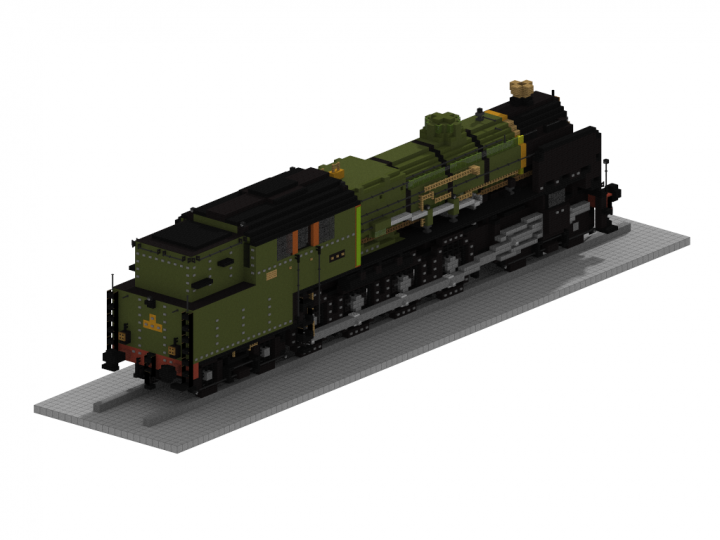 NS 6300 | 5:1 Steam train Minecraft Map