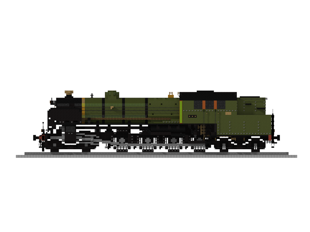 NS 6300 | 5:1 Steam train Minecraft Map