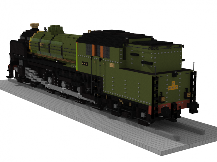 NS 6300 | 5:1 Steam train Minecraft Map