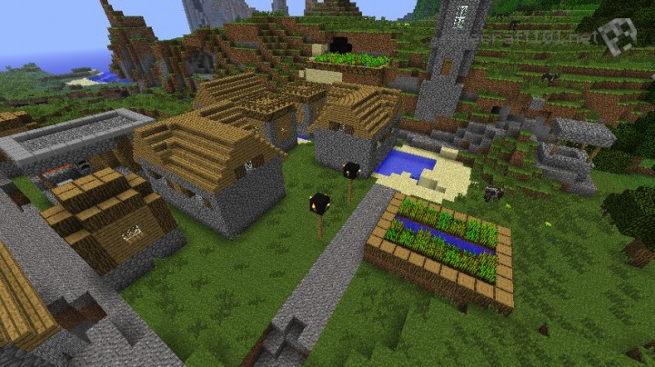VILLAGE UPDATE#3 (Survival Mode) Minecraft Map