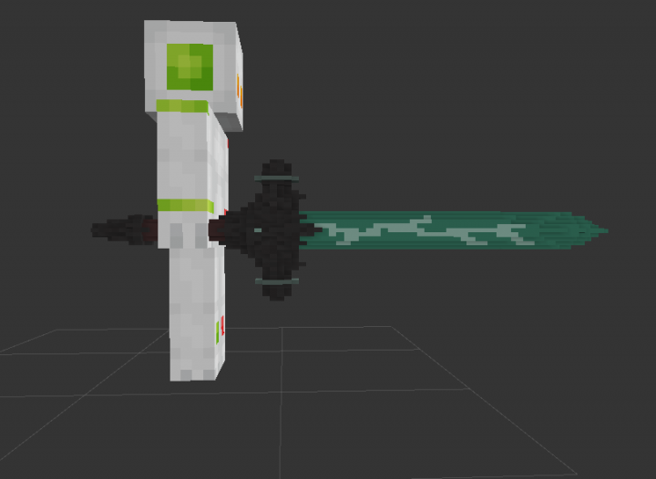 Custom 3d Greatsword Model Minecraft Texture Pack