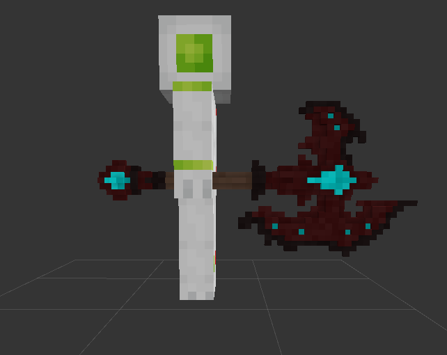 Custom 3D Axe Model (2) Retextured Minecraft Texture Pack