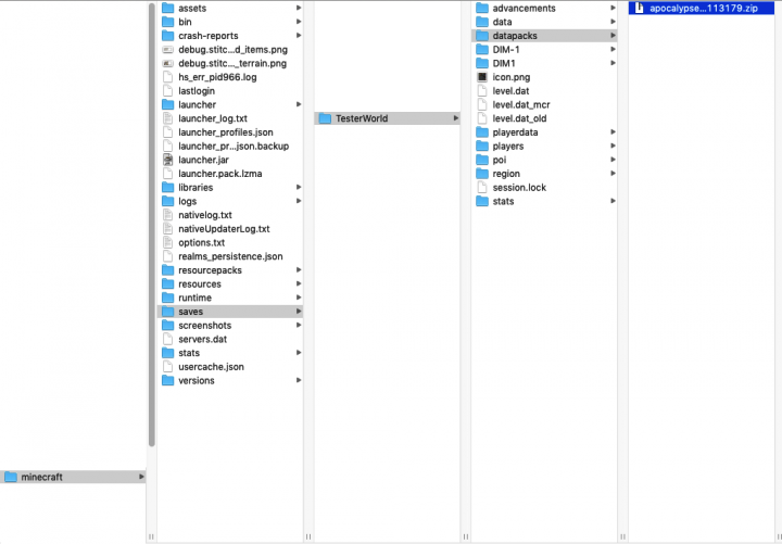 Apocalypse DataPack 3.0b Minecraft Data Pack