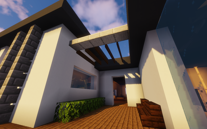 Modern House | "Slate" (1.14) Minecraft Map