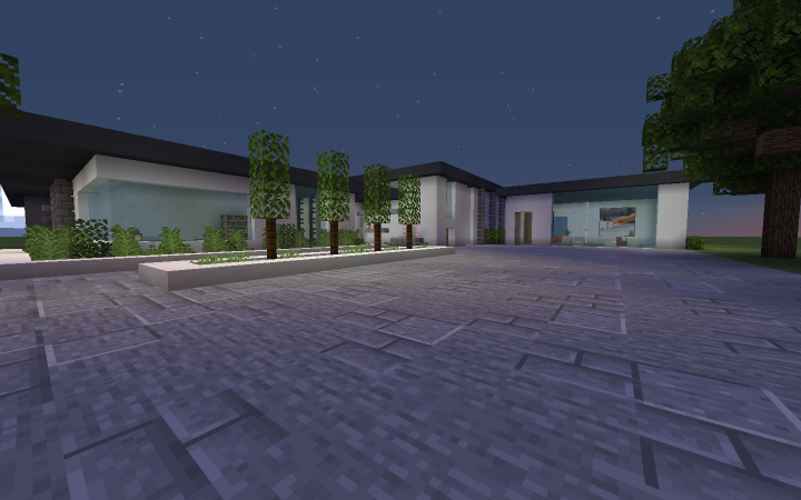 Modern House | "Slate" (1.14) Minecraft Map