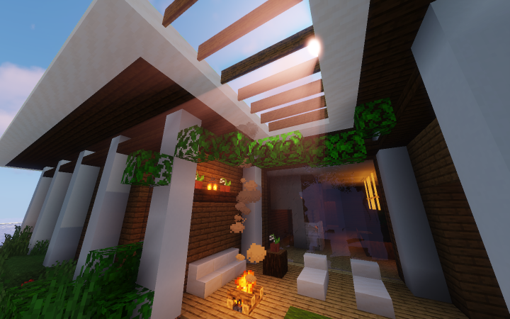 Tropical Modern House | "Lani" (1.14+) Minecraft Map