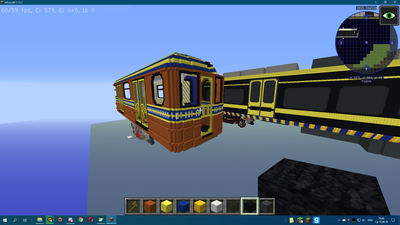 Train AmRa700 Minecraft Map