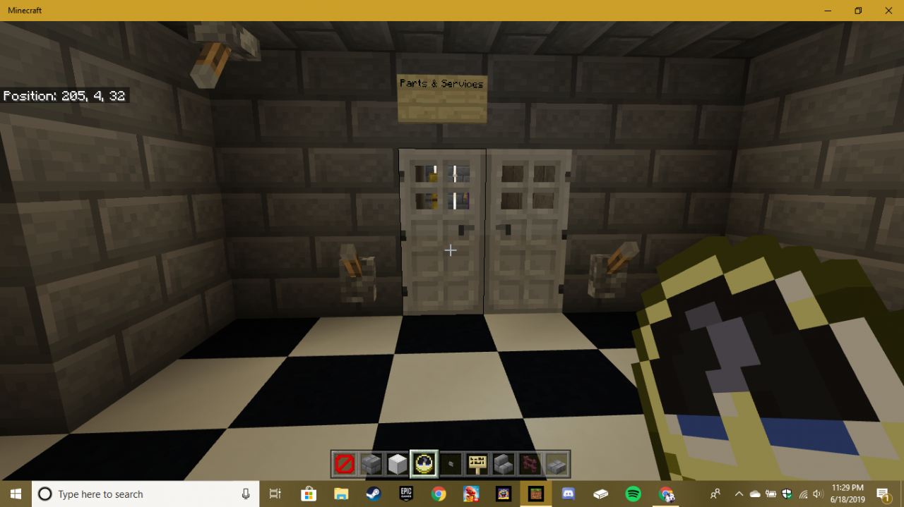 FNaf1 & 2 RP's Minecraft Map