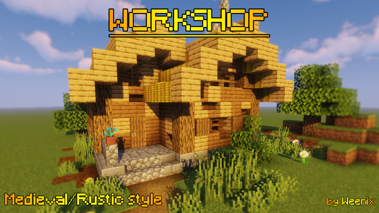 Workshop | Medieval Style Minecraft Map