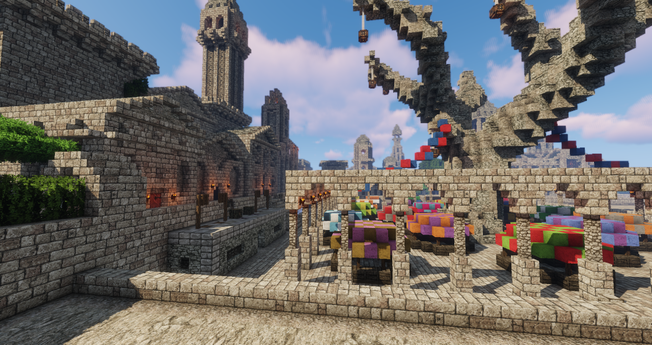 Stone City of Kyngnost - Inspired by Constantinople Minecraft Map