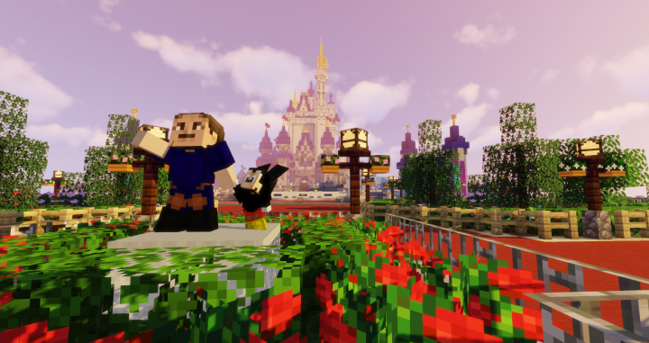 Disneys Magic Kingdom Minecraft Map