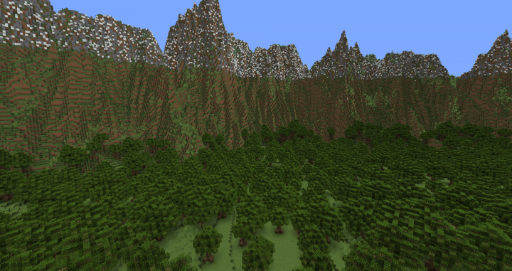 Landscape (Valley) Minecraft Map