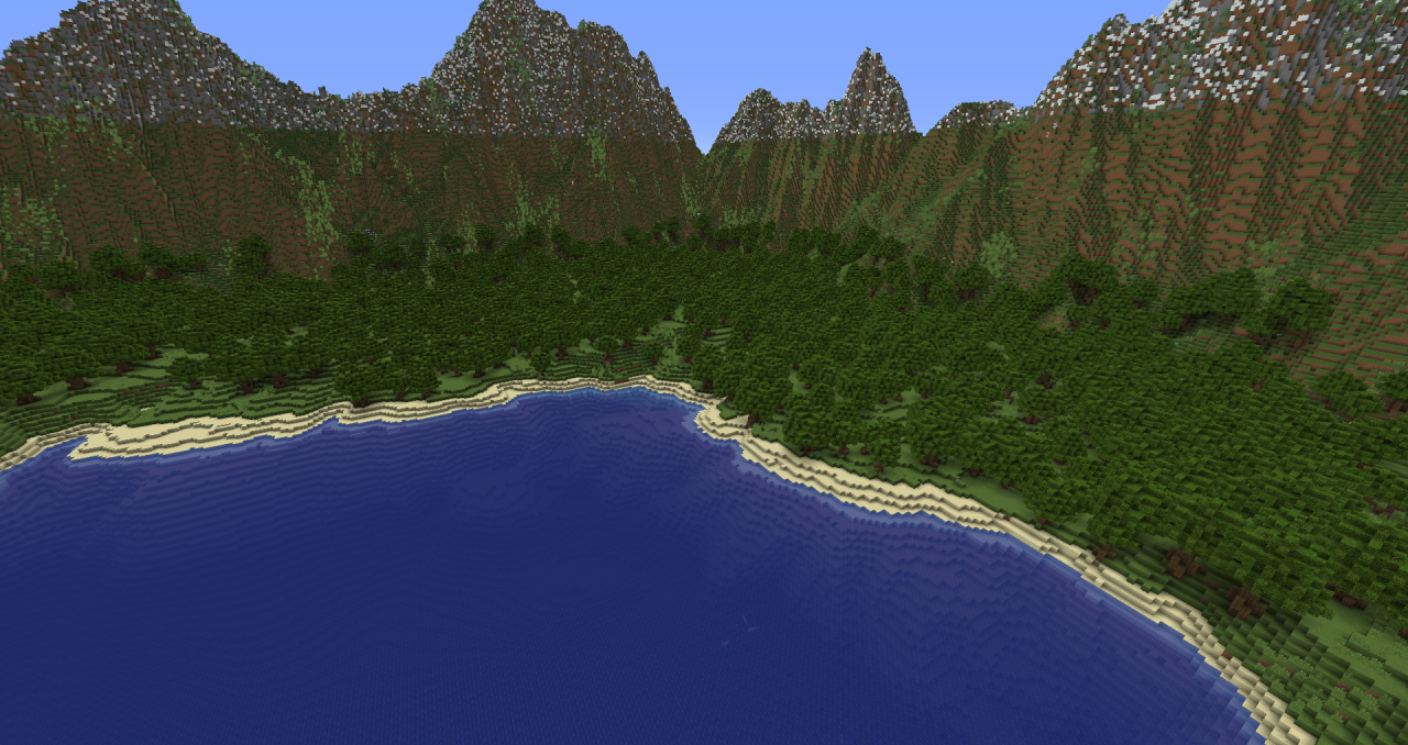 Landscape (Valley) Minecraft Map