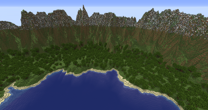 Landscape (Valley) Minecraft Map
