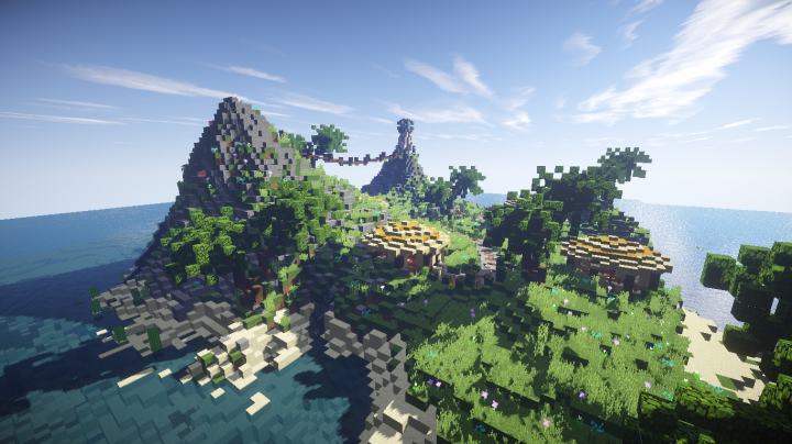 An Island Minecraft Map