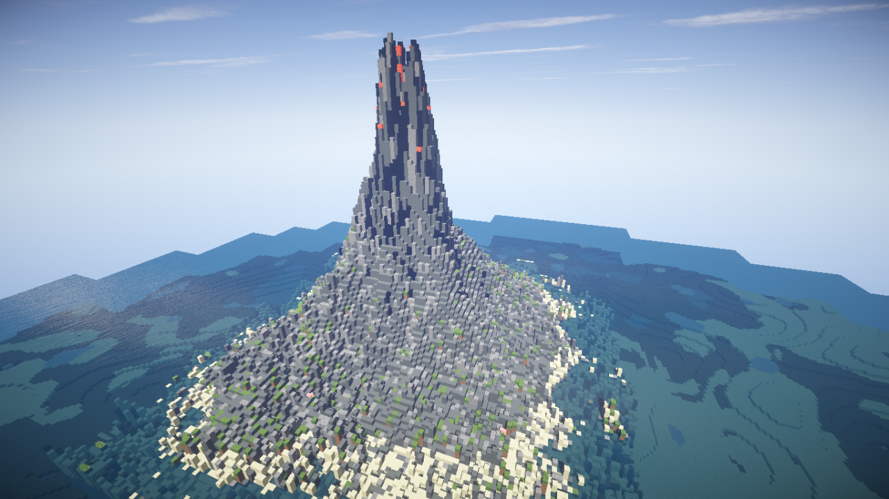 A Vulcano Minecraft Map