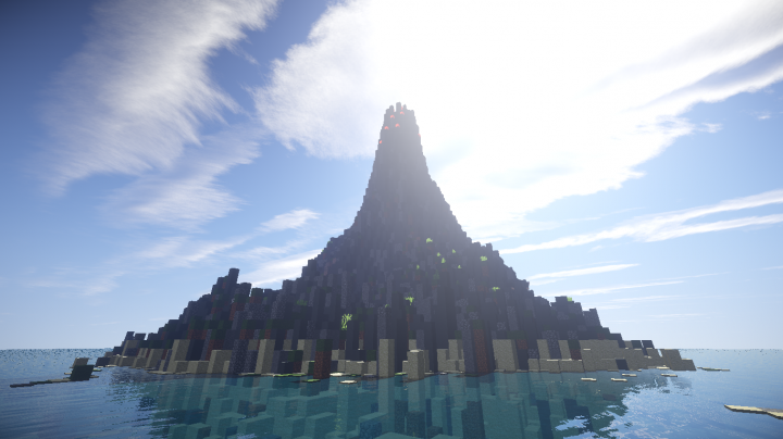 A Vulcano Minecraft Map