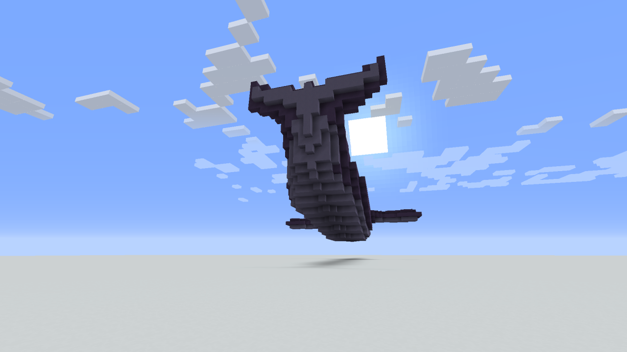 A whale?! Minecraft Map