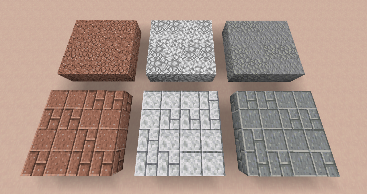 Double Slab Blocks Minecraft Texture Pack