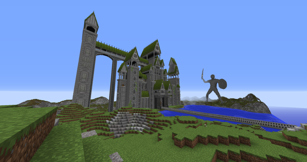 Kingdom of The Forest Castle Minecraft Map