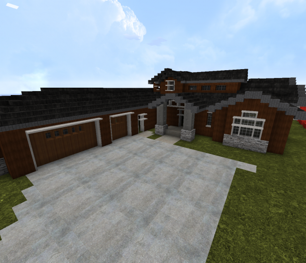 Craftsman Mansion Minecraft Map