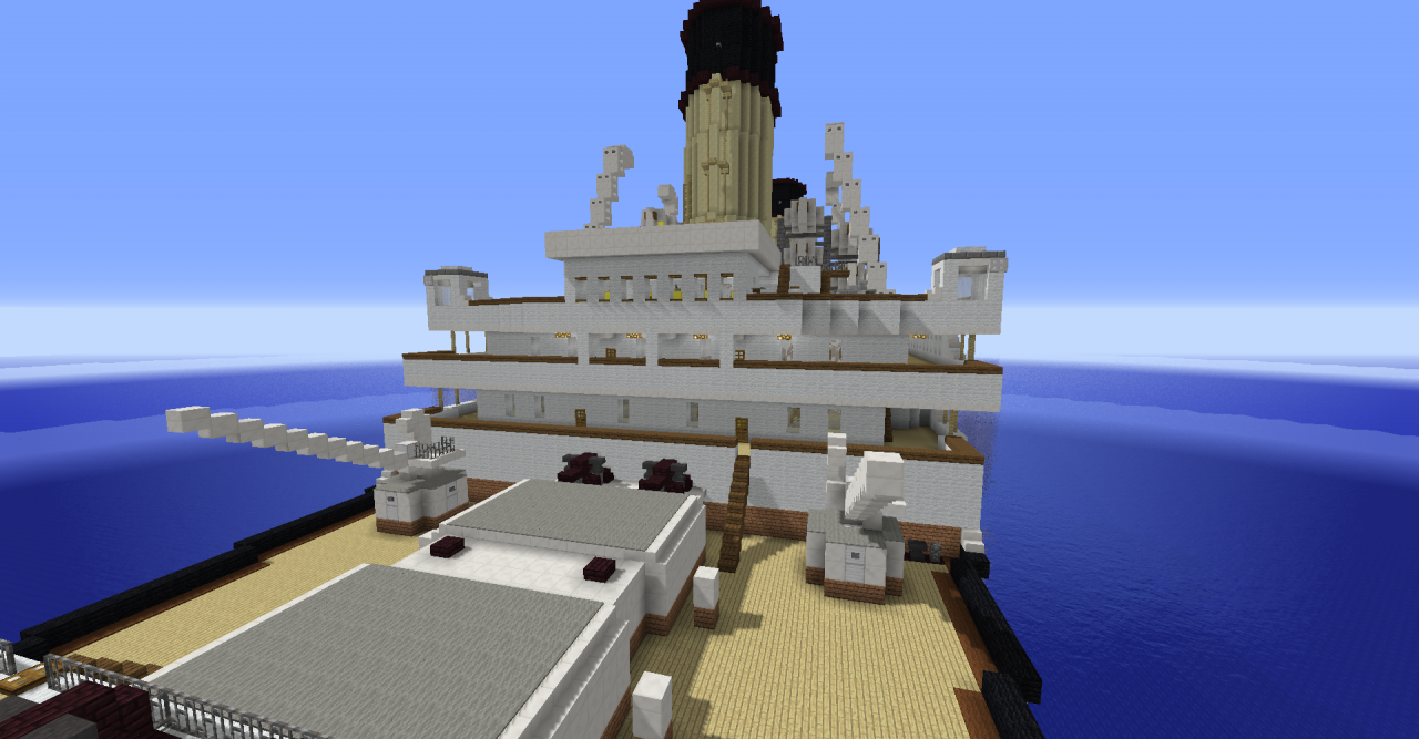 RMS Britannic Minecraft Map