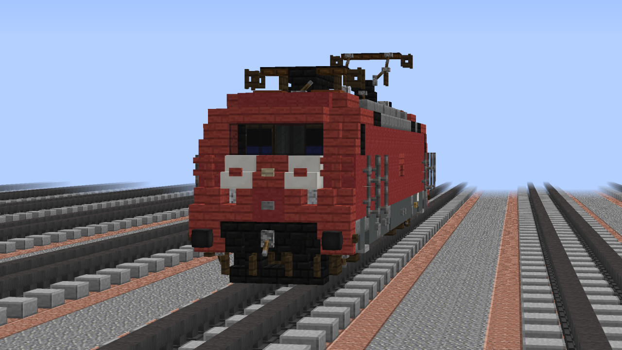 [1.5:1] ADtranz DB BR101 electric locomotive Minecraft Map