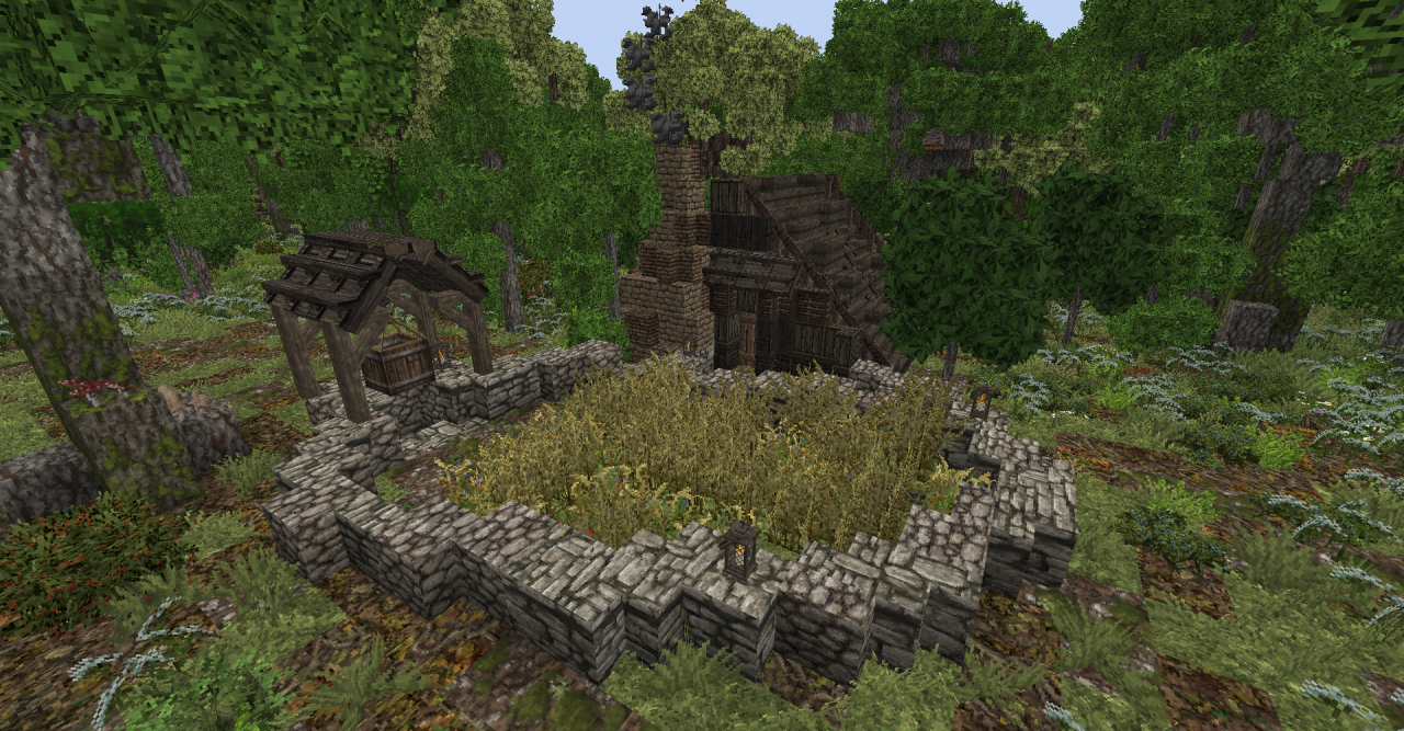Small Medieval Village House Minecraft Map