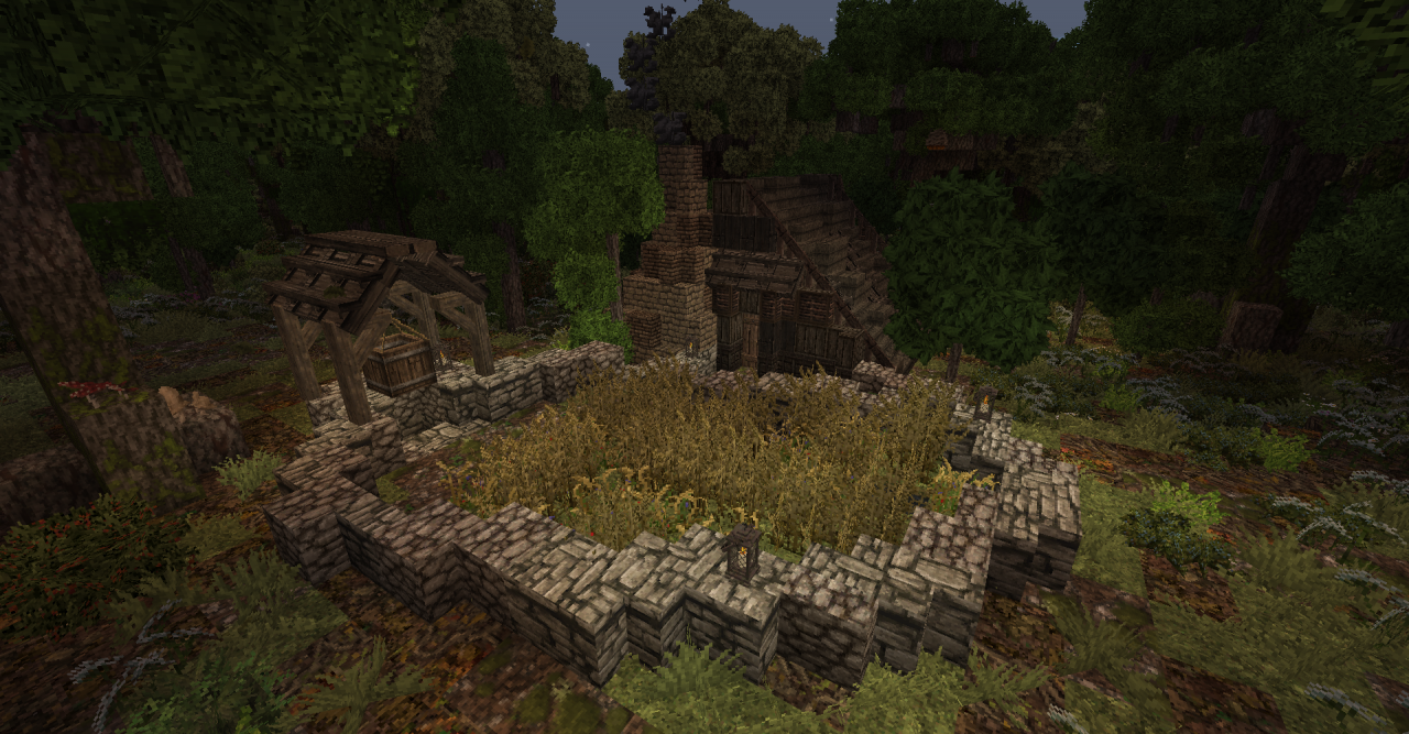 Small Medieval Village House Minecraft Map