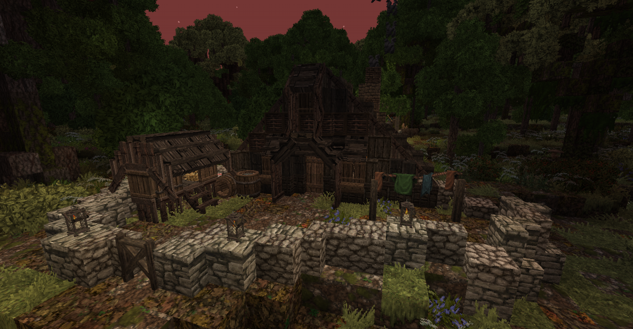 Small Medieval Village House Minecraft Map